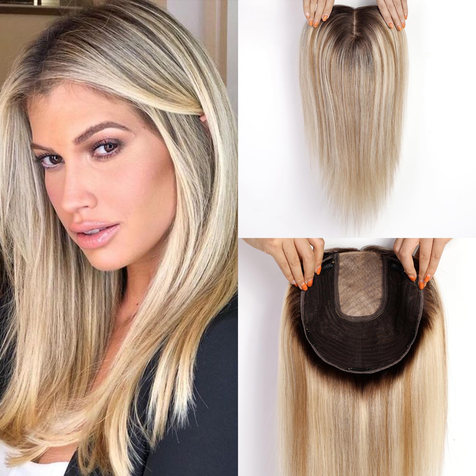 Starluck Wig: Human Hair Wig,Human Hair Topper, Lace Front wig
